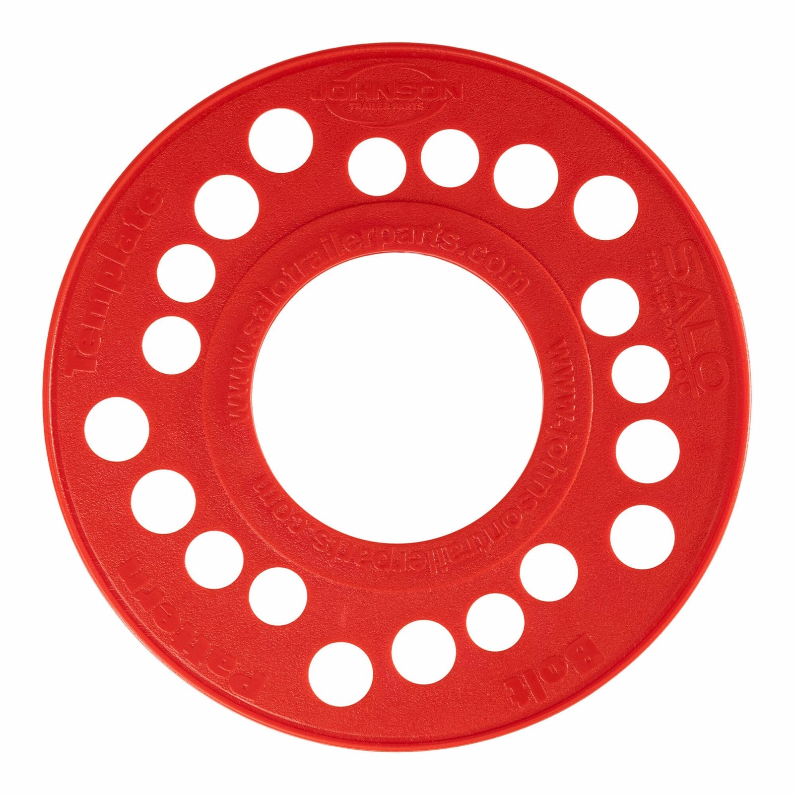 Plastic 5 Lug Bolt Pattern Template | Johnson Trailer Parts