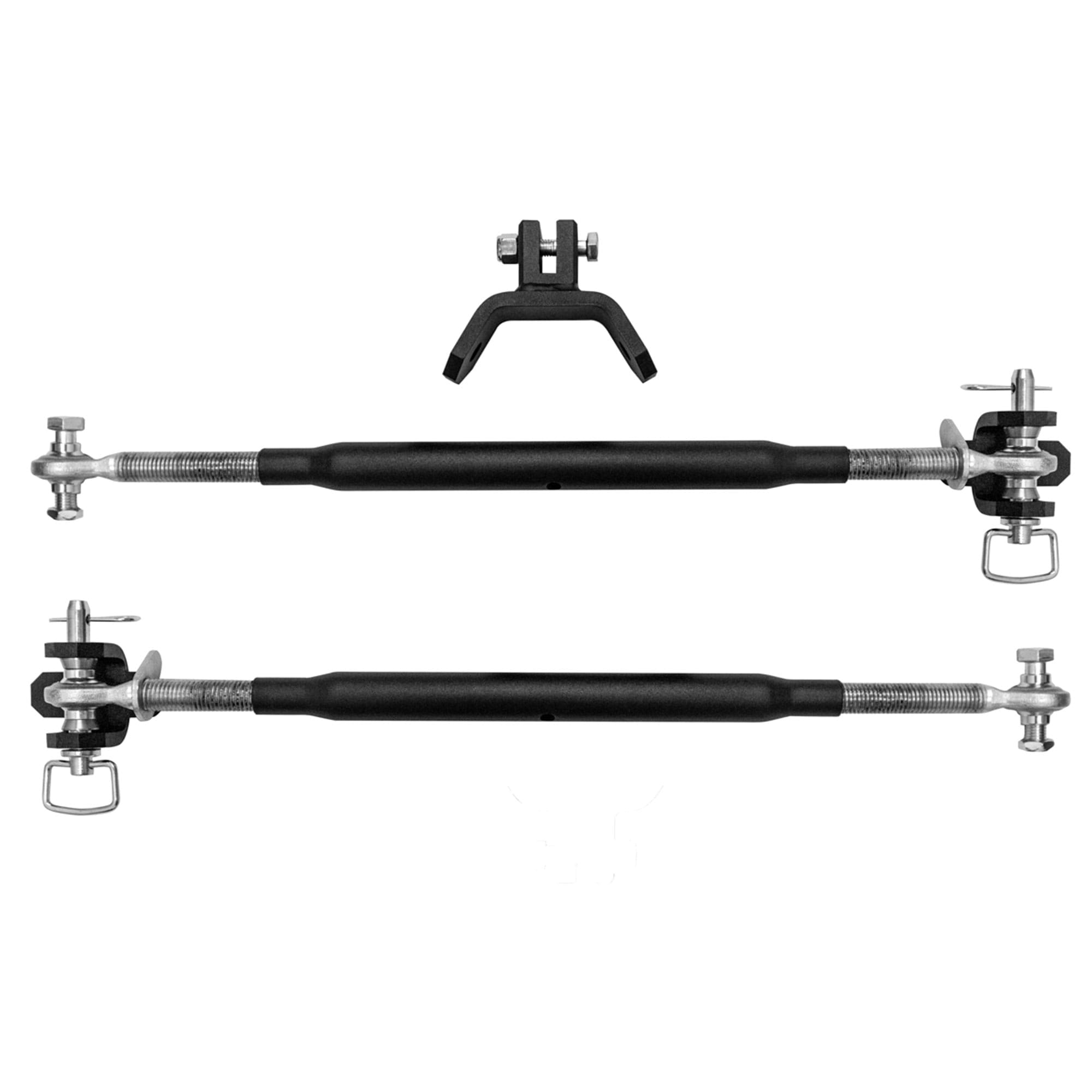 BulletProof Frame-Mounted Hitch Stabilizer Bars - Johnson Trailer Parts